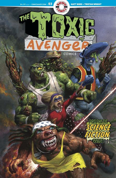 TOXIC AVENGER COMICS #3 CVR A FRED HARPER – Stadium Comics