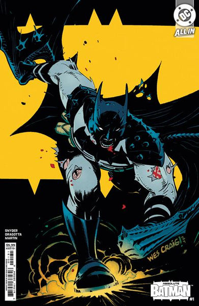 ABSOLUTE BATMAN #1 CVR B WES CRAIG VARIANT – Stadium Comics