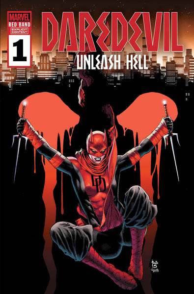 DAREDEVIL UNLEASH HELL RED BAND #1 COVER A – Stadium Comics