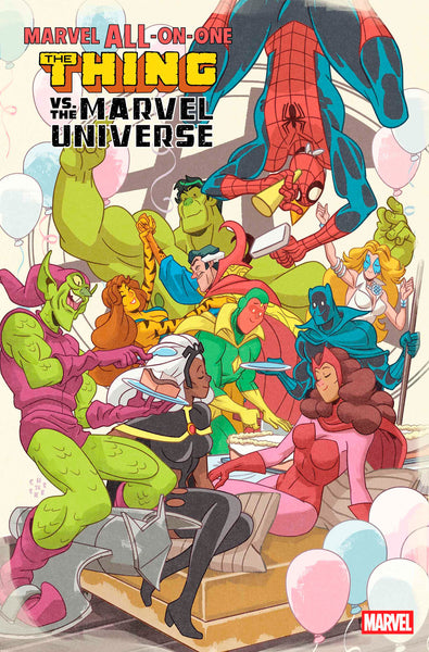 MARVEL ALL-ON-ONE #1 SEAN GALLOWAY SATURDAY MORNING VARIANT – Stadium ...