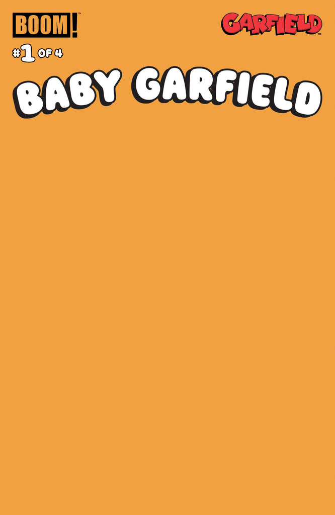 Baby Garfield #1 D Blank Sketch Orange Variant (Dressed, Sketch ...