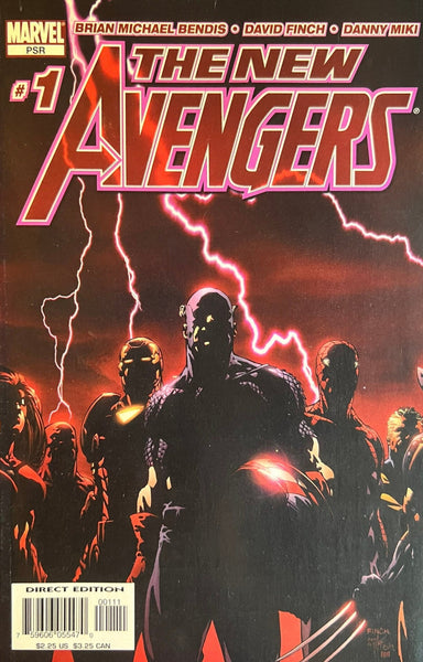 THE NEW AVENGERS #1 DAVID FINCH COVER – Stadium Comics